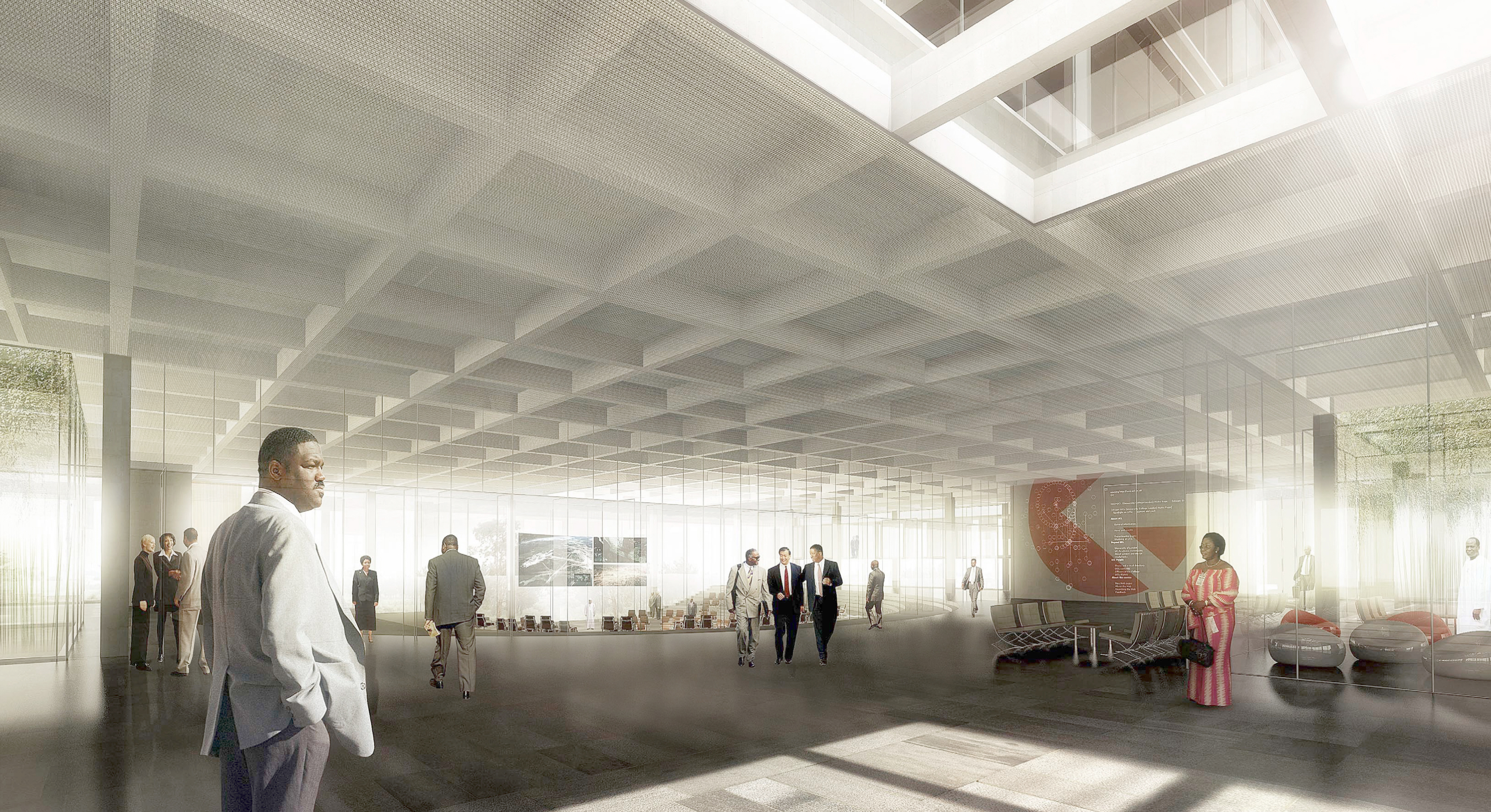 Peace and Security Building of the African Union, Addis Abeba ...